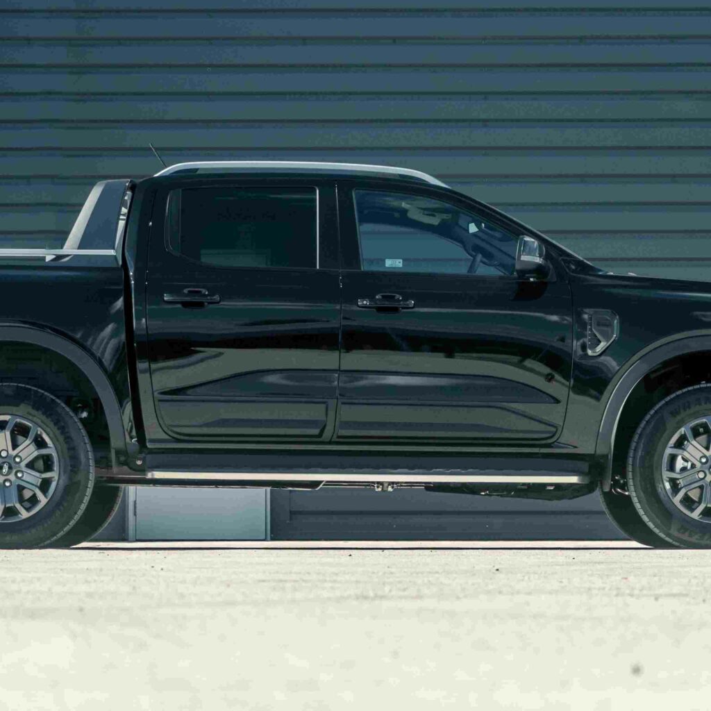 Ford Ranger T9 2023+ Matte Black Body Cladding Side Guards | Predator4x4
