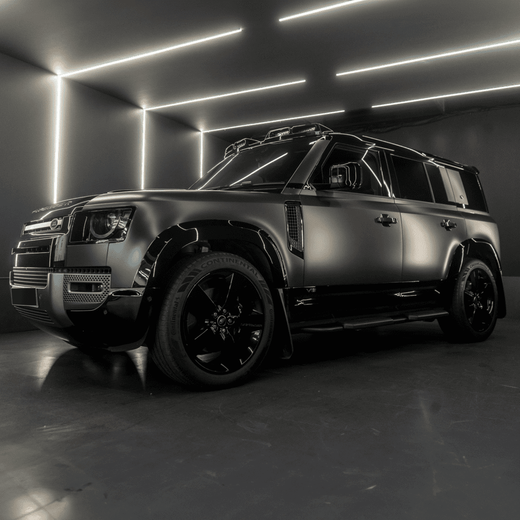 Predator 4x4 Black Side Steps To Fit Land Rover Defender 110 L663 2020 ...