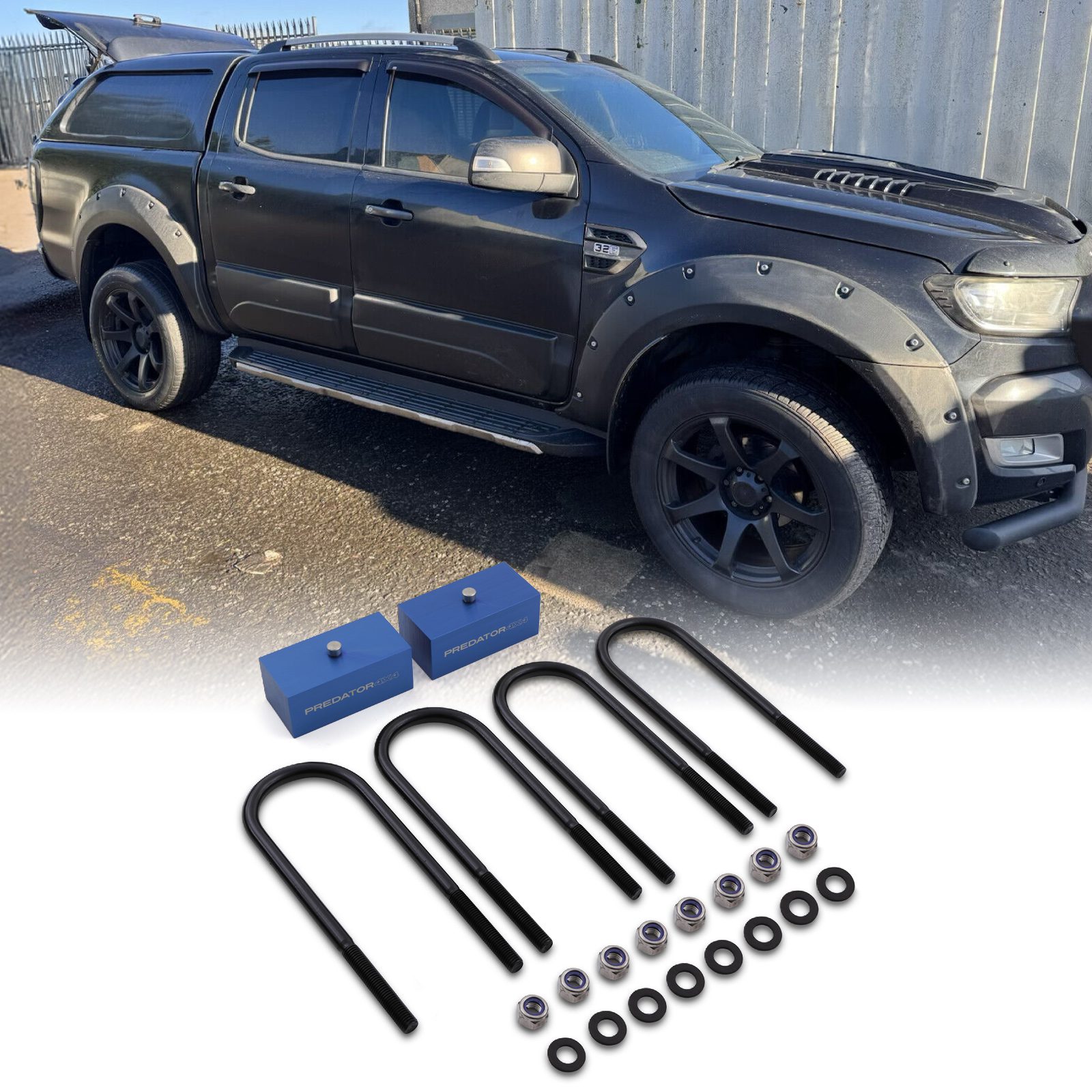 Ford Ranger T6 T7 T8 12-21 50mm Rear Lift Blocks | Predator4x4